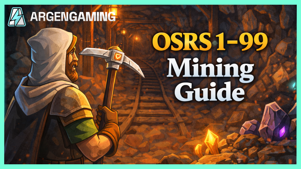 OSRS 1–99 Mining Guide – Fast XP & AFK Methods